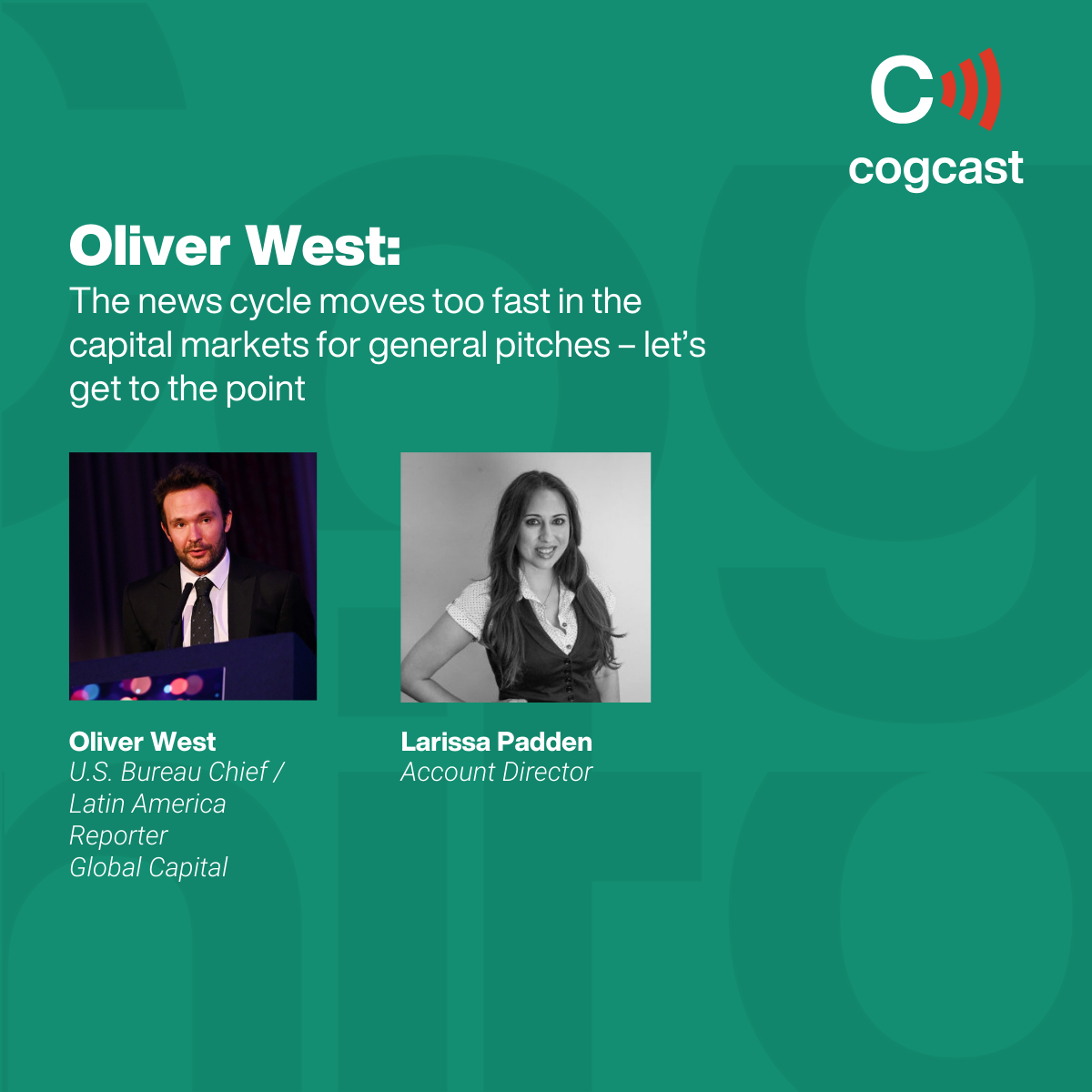 Oliver West: The news cycle moves too fast in the capital markets for ...